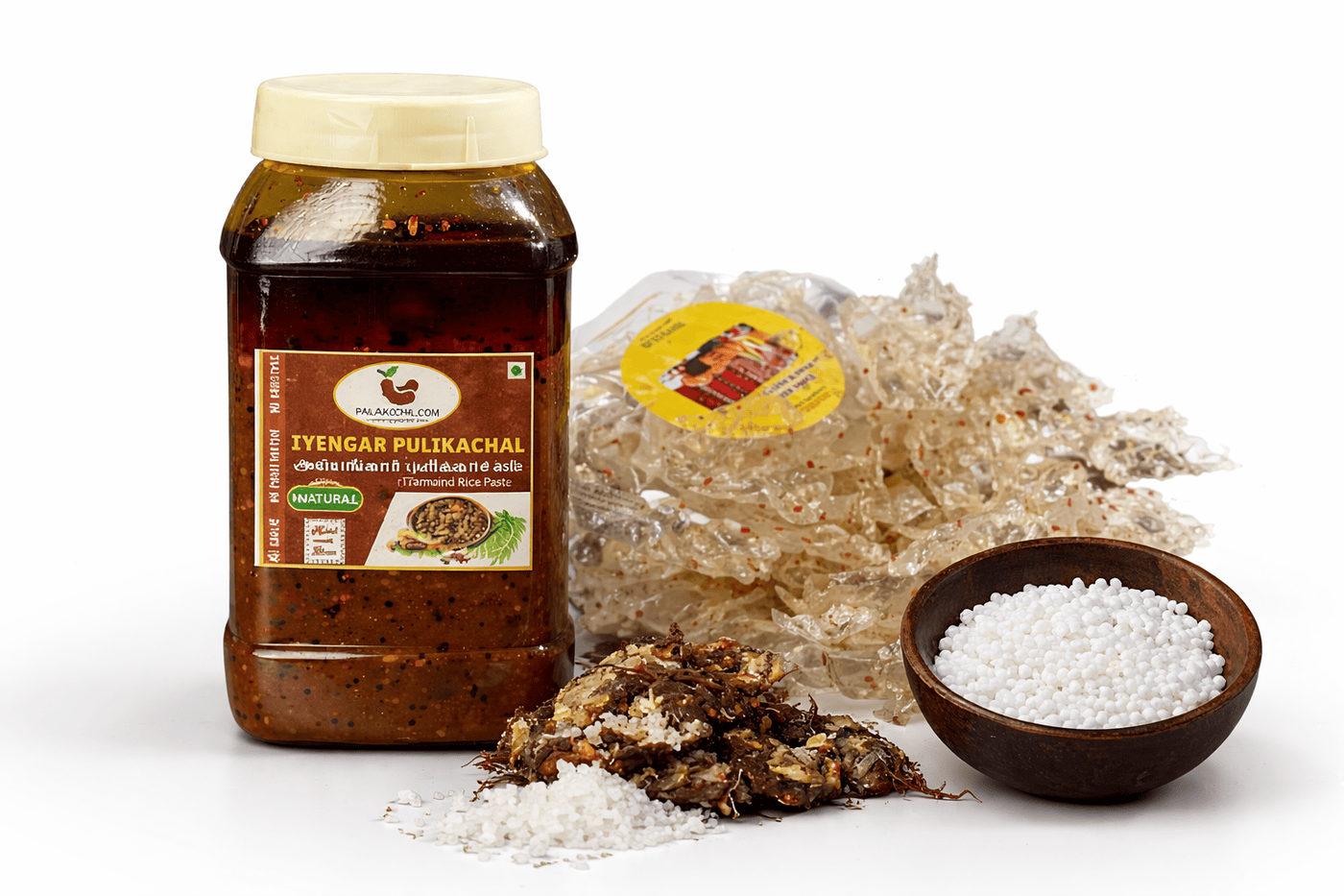 Iyengar Pulikachal (300g) +Javvarisi Vadam (250g)